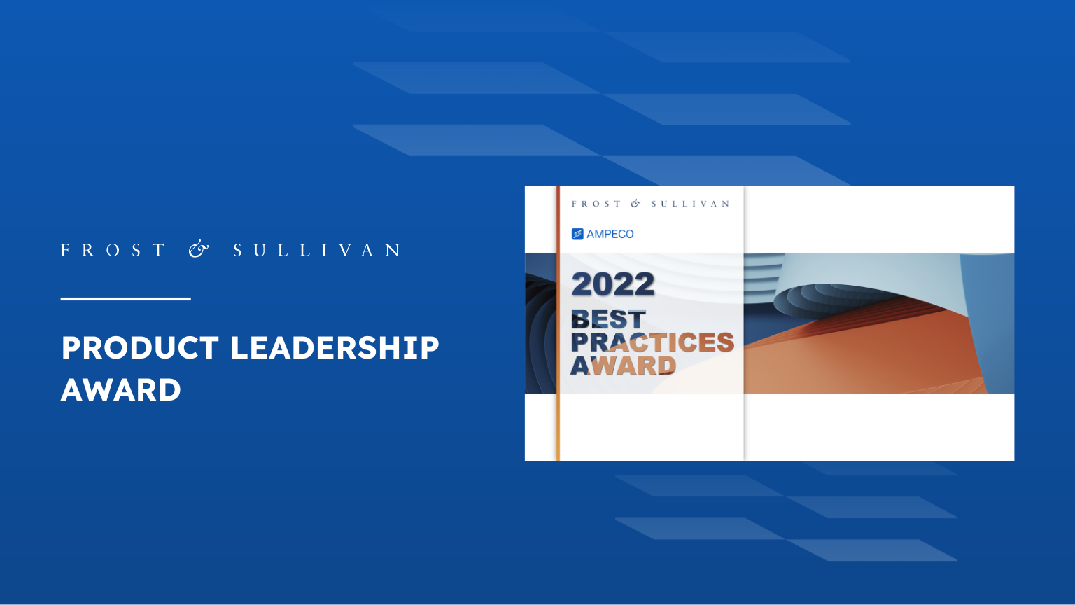 AMPECO recognized with Frost & Sullivan’s 2022 Product Leadership Award ...