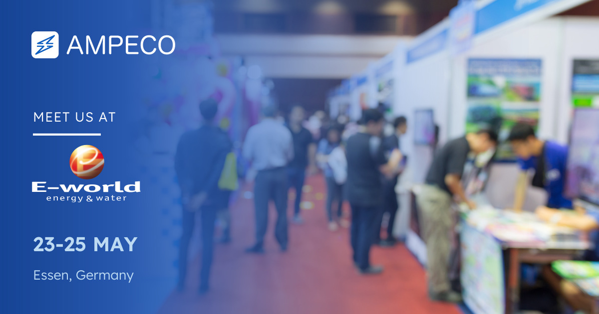 Meet AMPECO at E-world Energy and Water 2023 - AMPECO