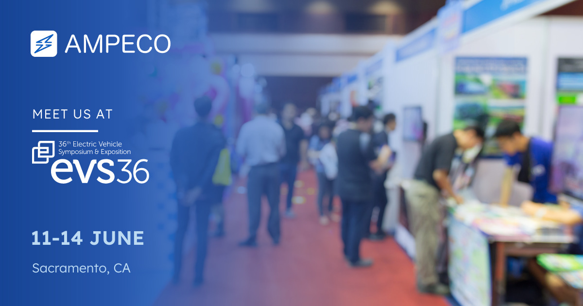 Meet AMPECO at EVS36 2023 - AMPECO