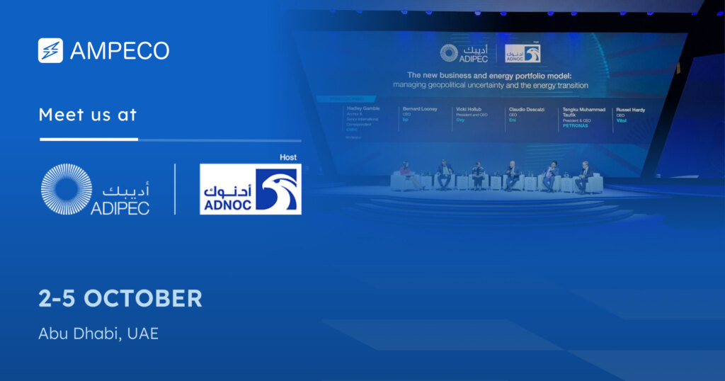Meet AMPECO at ADIPEC 2023 - AMPECO