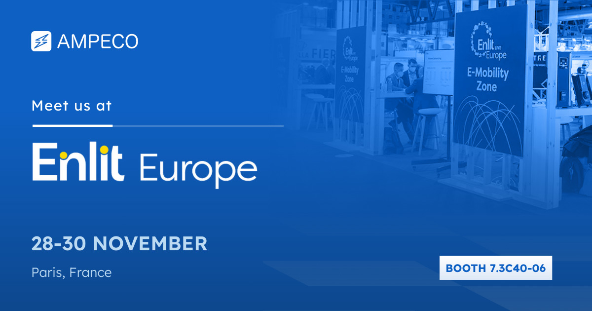 Meet AMPECO at Enlit Europe 2023 - AMPECO