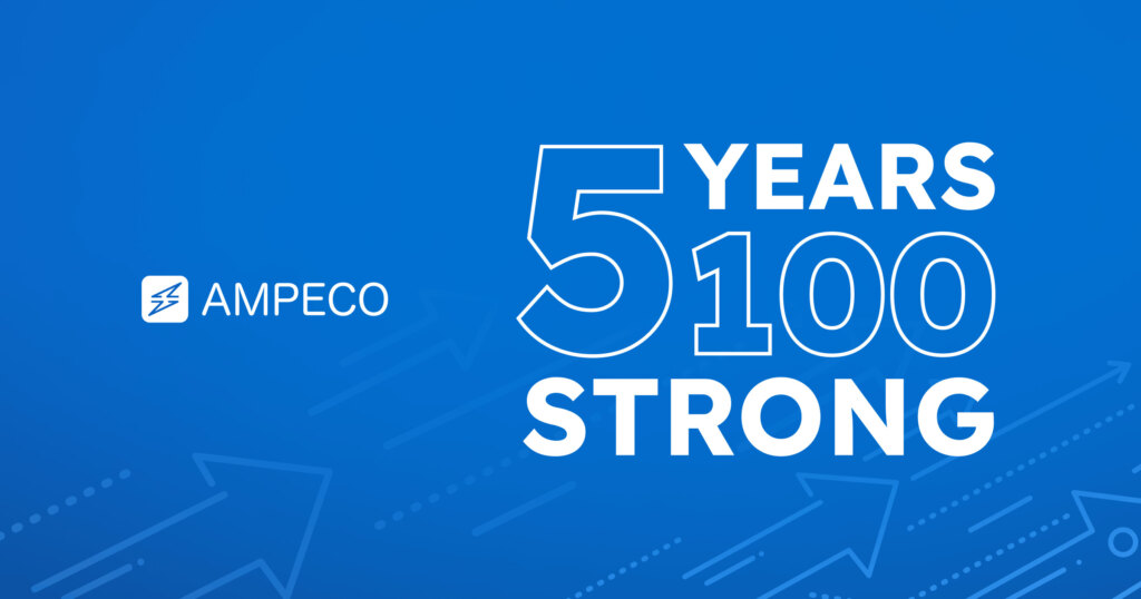 AMPECO: 5 years, 100 strong