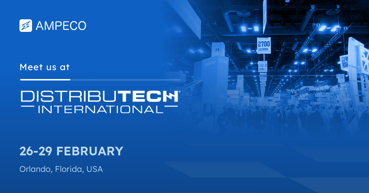Meet AMPECO at DISTRIBUTECH International 2024 - AMPECO