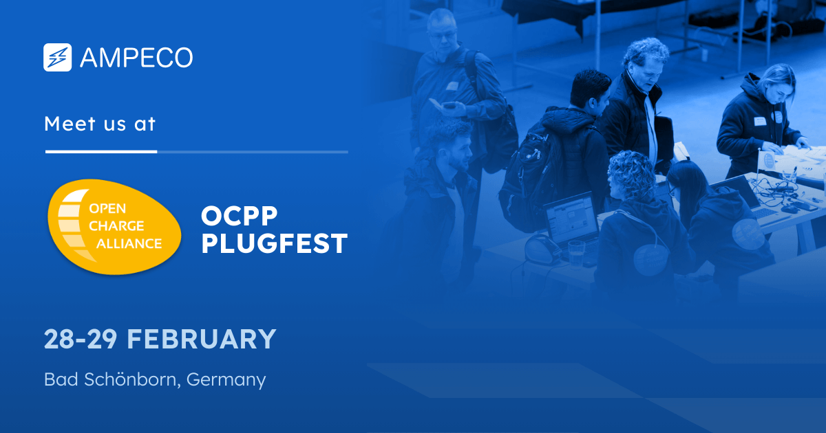 Meet AMPECO at EU OCPP Plugfest 2024 - AMPECO