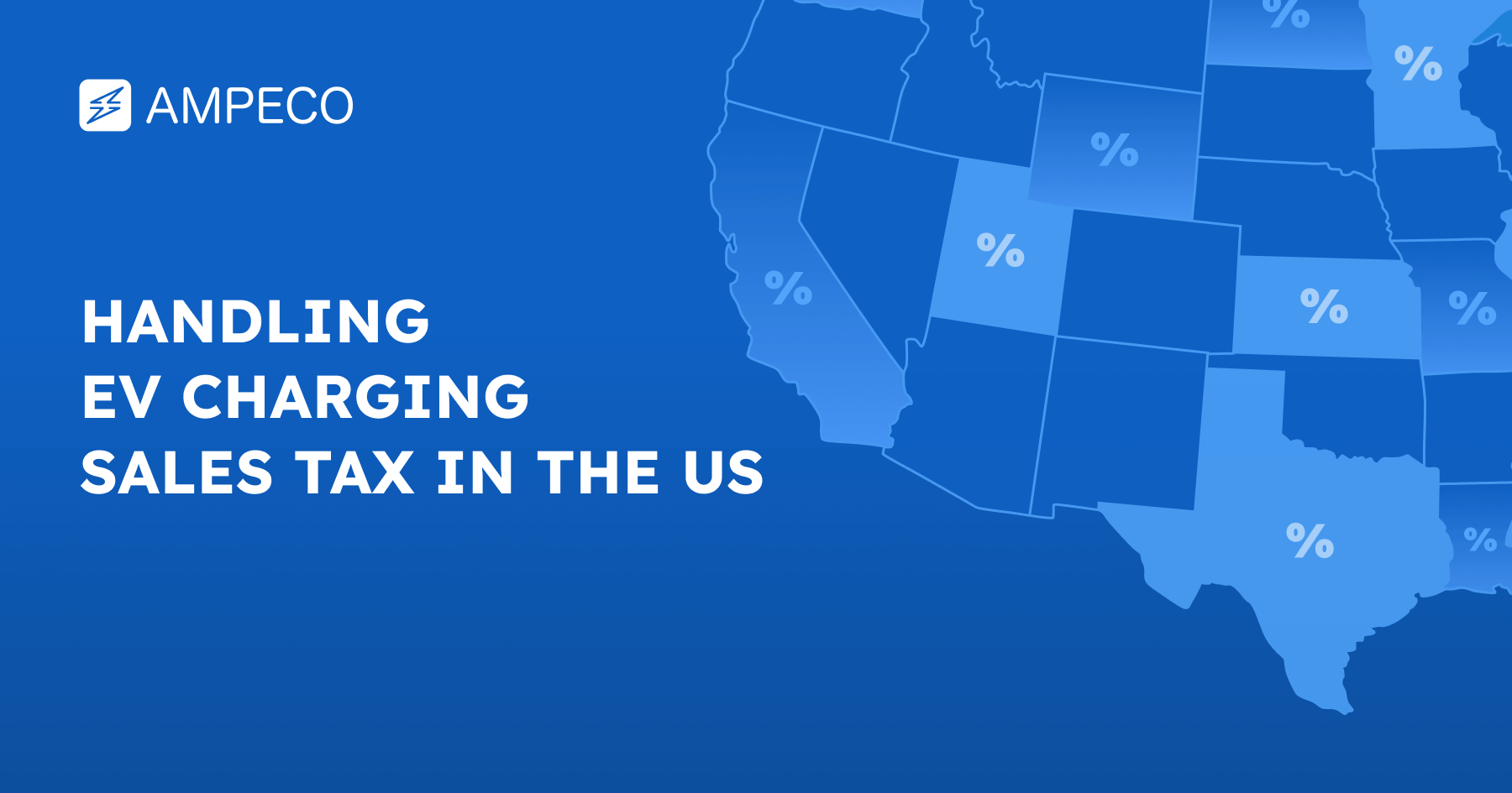 Handling EV charging sales tax in the US with AMPECO and TaxJar
