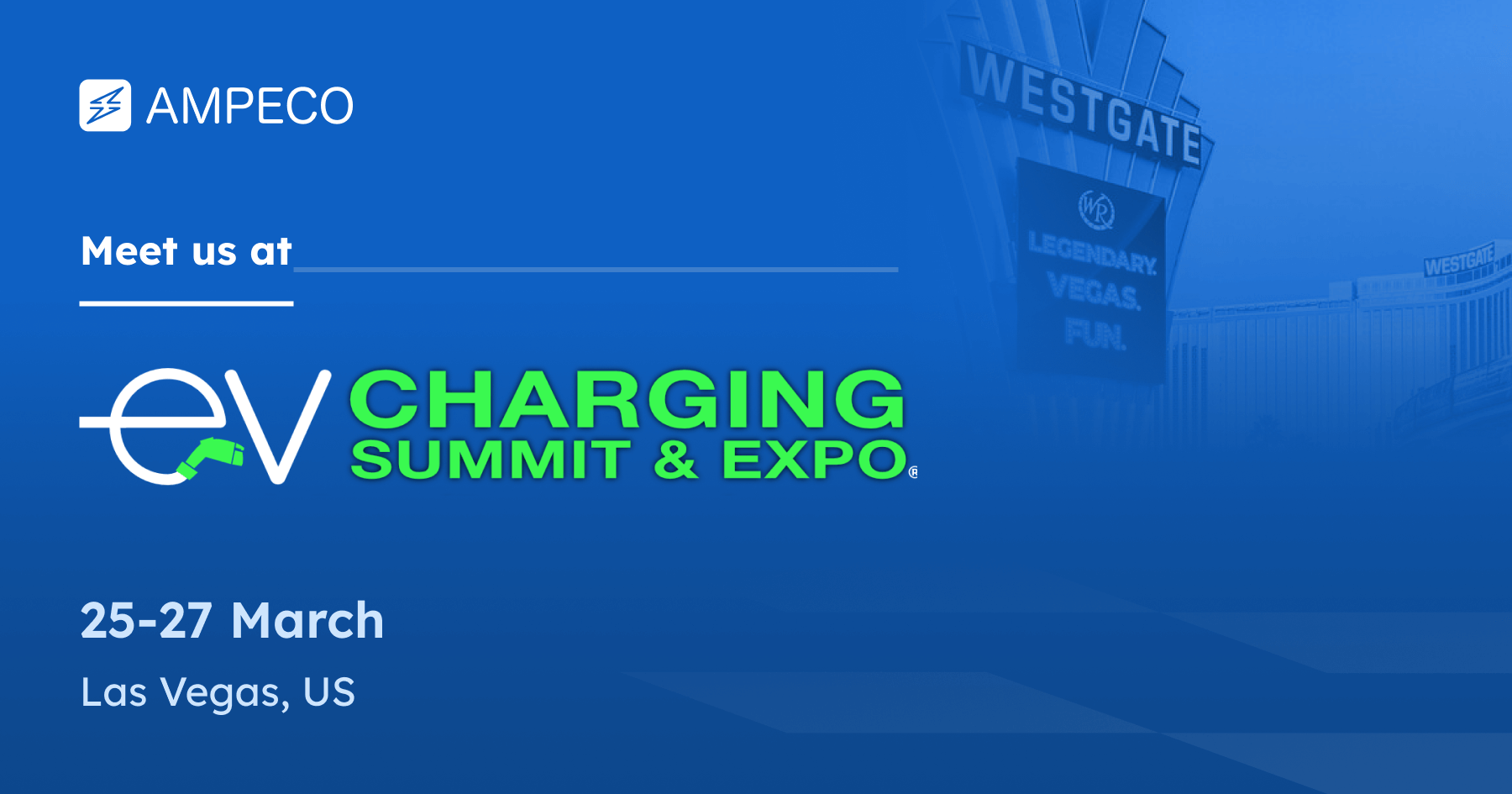 Meet AMPECO at EV Charging Summit & Expo 2025 - AMPECO