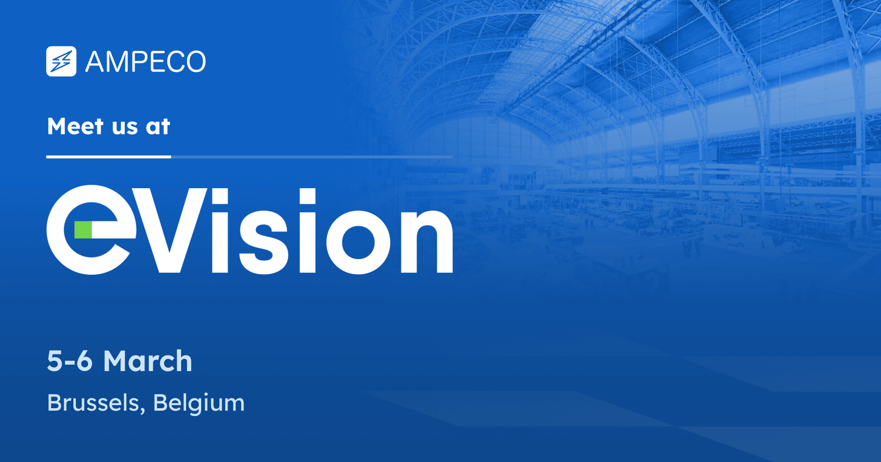 Meet AMPECO at EVision 2025 - AMPECO