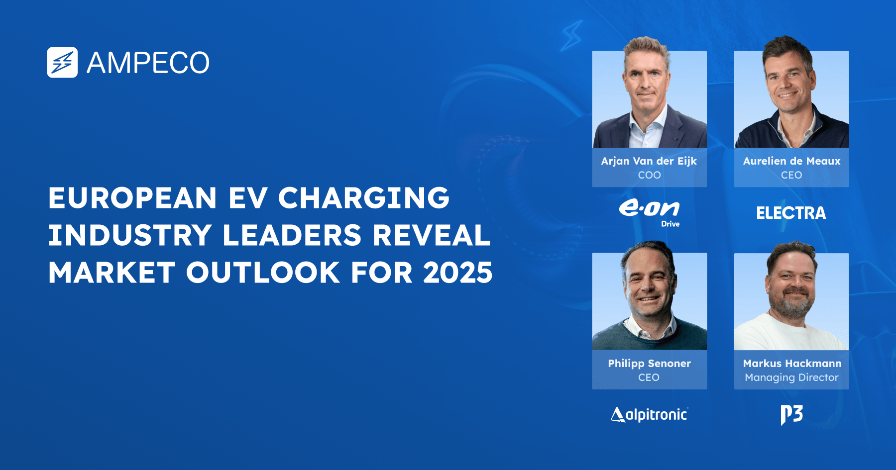 European EV Charging Industry Leaders Reveal Market Outlook for 2025