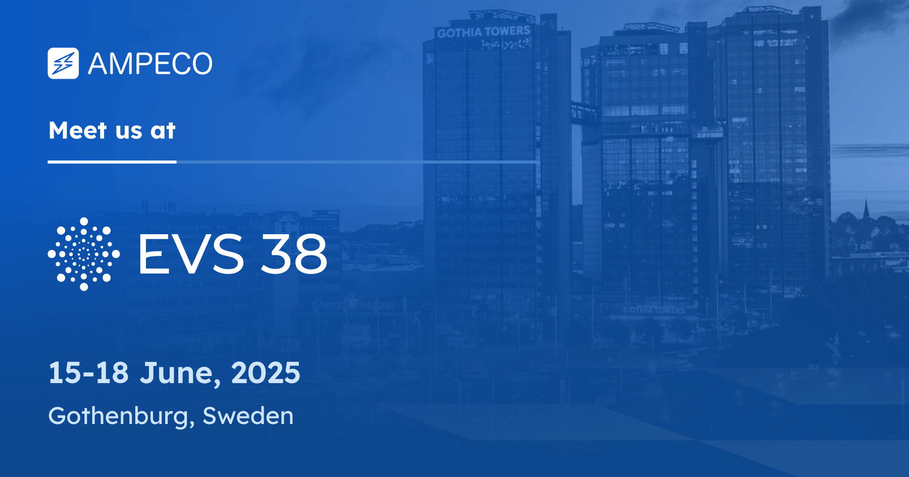 Meet AMPECO at EVS38